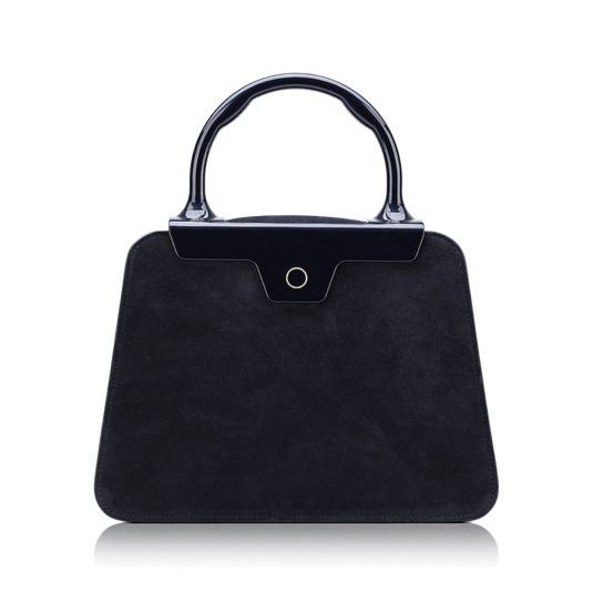 Elina PLUS Mirrored Black Chrome - Clutch | Jeffrey Levinson